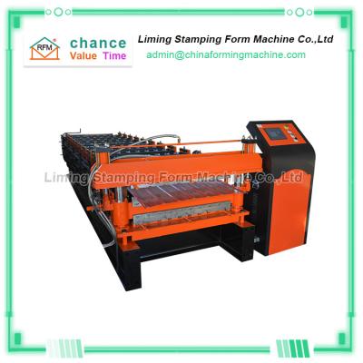 中国 機械16m/Minを形作る高出力の0.3mm PPGIの二重層ロール 販売のため