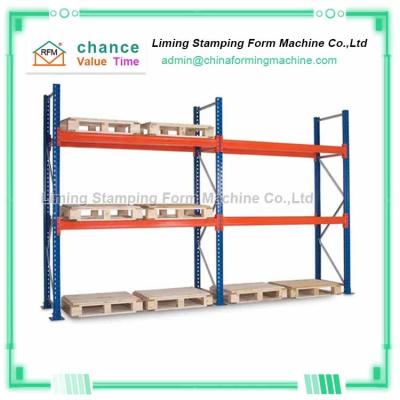 China High Precision 0.3MM Shelf PPGI PPGL Beam Forming Machine for sale