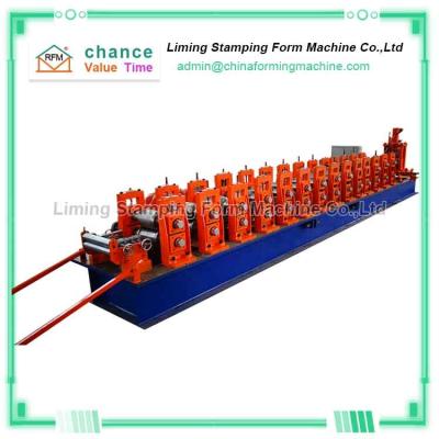 China Adjustable Speed Shelf Column 1.5mm Rack Roll Forming Machine 10m/Min for sale