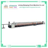 China Easy Operate Automatic Anti Theft PPGI Door Frame Making Machine for sale