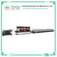 China 2mm Customized Anti Theft Ppgl Door Frame Roll Forming Machine for sale