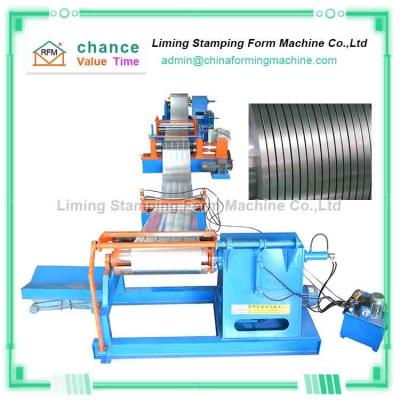 China Metal Adjustment Building Ppgi Materials 3mm Coil Slitting Line for sale