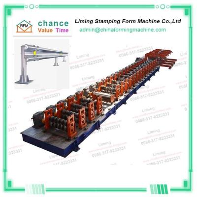 China 20 Station 1.5mm Highway Guardrail Roll Forming Machine Liming for sale