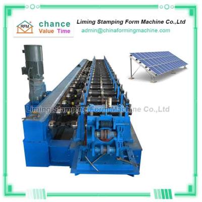Cina perforazione rotatoria di 60m/Min Solar Mounting Rollformers Machine in vendita