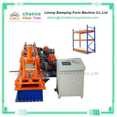 China 18 Composed Wheel 0.8mm Rack Roll Forming Machine 380v 50hz for sale