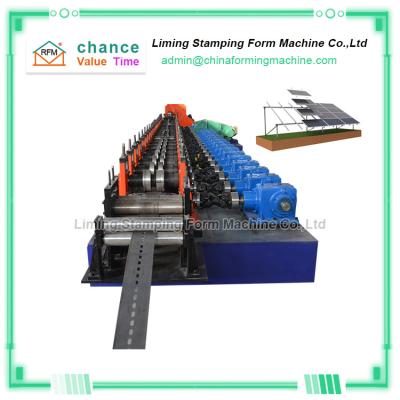 China Automatic 3mm Solar Panel Frame Roll Former Machine Efficient 30m/Min for sale