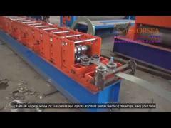 철골 태양 PV 브라켓 롤 성형기, ISO가 구조 롤 포멀을 탑재합니다