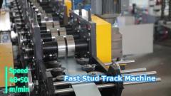 Stud And Track Roll Forming Machine