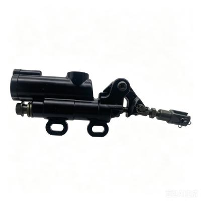 China Hydraulic rear foot brake master cylinder for horizontal Ninja sport motorcycle. Leak-proof seal, stable braking power, direct OEM replacement brake pump spare part. for sale