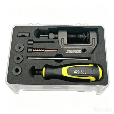 China 420-530 Motorcycle Chain Breaker Tool, Heavy Duty Bike Chain Splitter Cutter for 420 428 520 525 530 Chains for sale