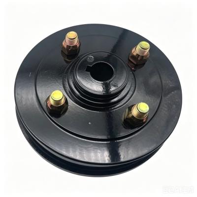 China 180mm Brake Drum with 14mm Mounting Hole, Cast Iron Wheel Brake Hub Replacement Parts for Electric Cargo Tricycle Three Wheeler for sale