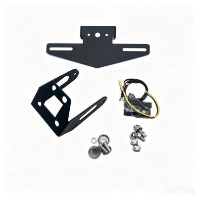 China Aluminum Rear Tail Lamp Support Bracket Fender Eliminator Mount Fit Kawasaki Ninja 400 Sport Bike for sale