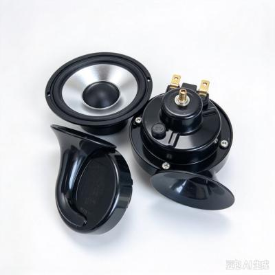 China Universal 12V Motorcycle Electric Horn, Waterproof Loud Sound Replacement Horn for Motorbike, Tricycle and Scooter for sale