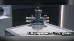 Fix Kawasaki Ninja Turn Signals Cheap Easy Lens Replacement
