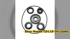 Honda CD110 Oil Seal Leak Fix High Wear Resistant NBR