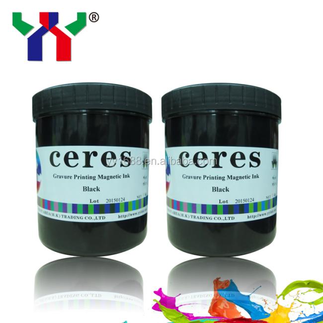 Ceres Magnetic Ink Red Color - Quality certification