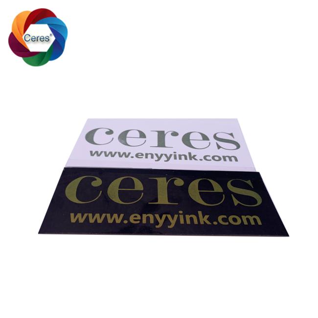 Close-up of YY8 ink color variation