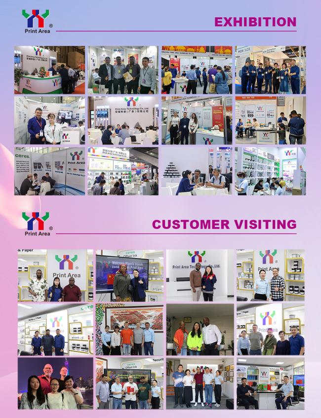 Customer application of laser ink