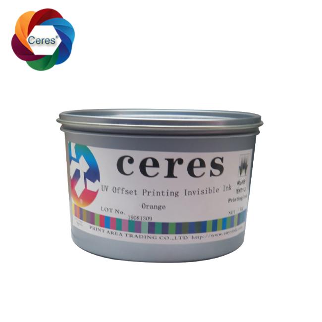 Security Ink packaging details