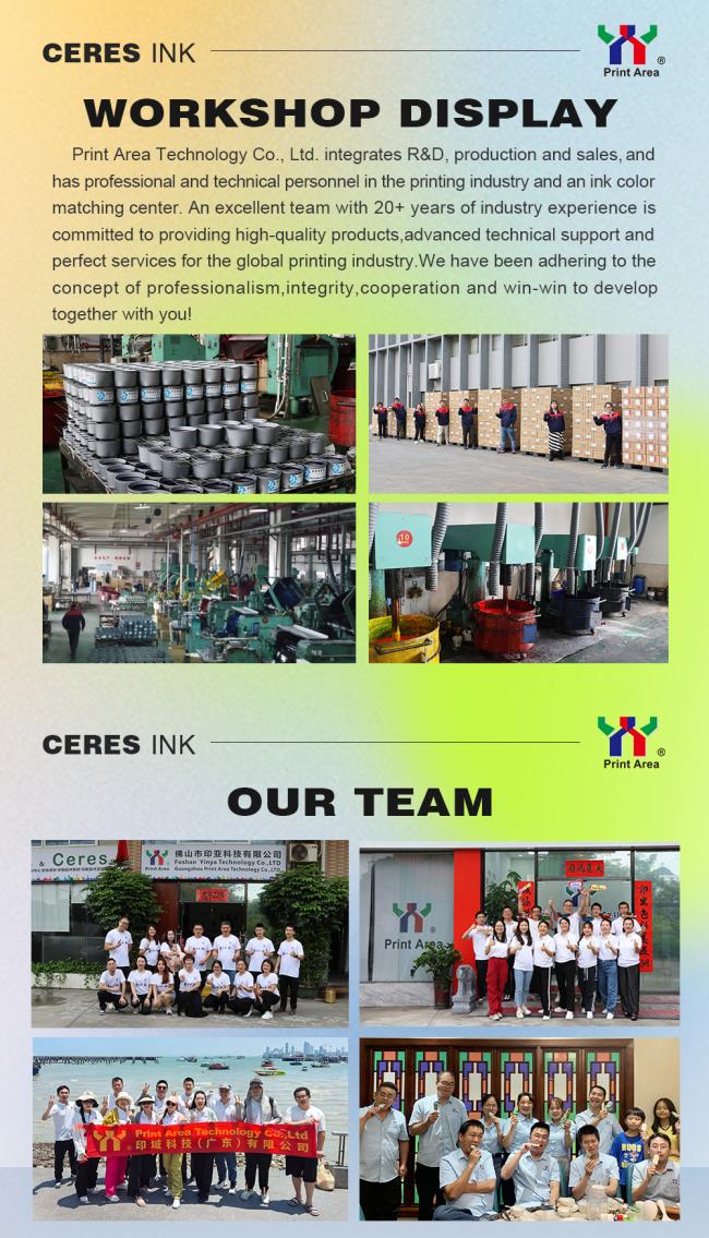 Printing ink manufacturing facility
