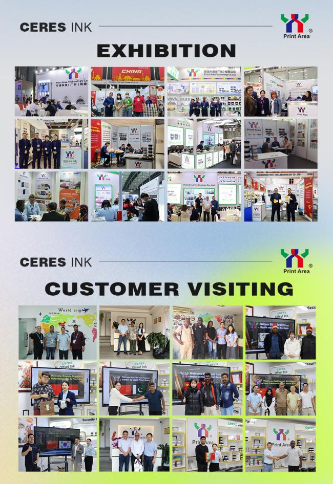 Printing ink production line