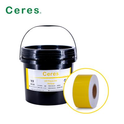 China UV Flexo Ink CMYK And Panton Colors For Label Printing for sale