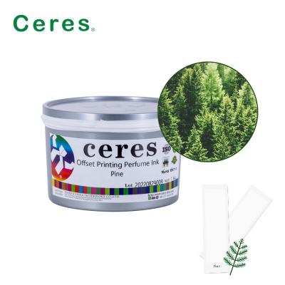 China Ceres Offset-Druck Parfüm Tinten Kiefer Geschmack Durchsichtige Farbe zu verkaufen