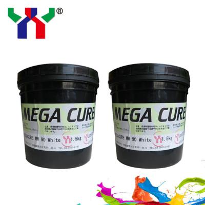 China Offset White Color Ink 1kg Can Uv Curing Printing Ink Msds NW90 Fast Drying for sale