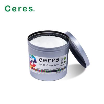 Cina 2kg/può stampa offset inchiostrare per 3 pezzi di Tin Opaque White in vendita