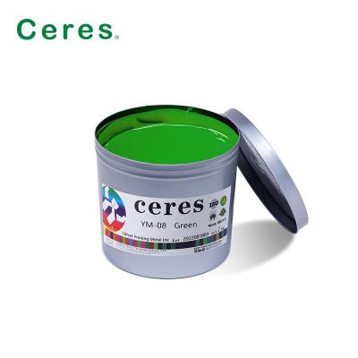 Cina 3 pezzi di Tin Metal Offset Printing Ink per opacità alta di stampa professionale in vendita