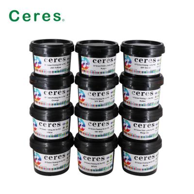 China Water Resistance UV Screen Printing Ink For PE Bottle Fineness 2-3um CMYK Panton Color for sale