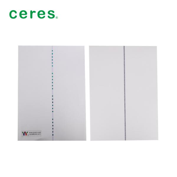 80 Gram Security Watermark Paper With Green To Blue Threads