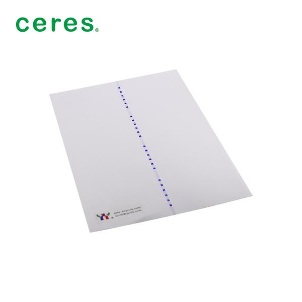80 Gram Security Watermark Paper With Green To Blue Threads