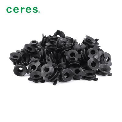 China Black Double Ear Nozzle 7X12.22X7X1X7X8 for sale