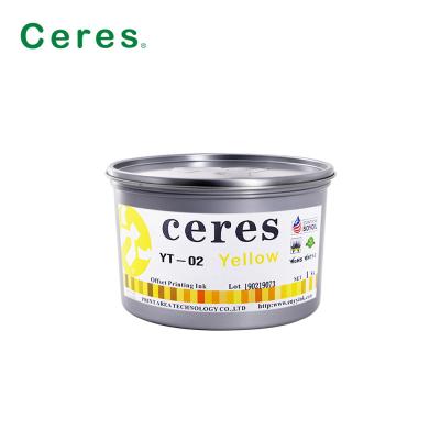 China Bright Colors Offset Printing Ink Paper High Gloss Cmyk Inks Magenta for sale