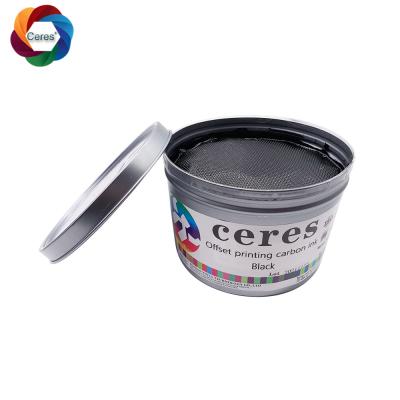China Black Offset Printing Ink Solvent Based Defends False Carbon Paper Ink for sale