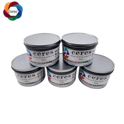 China Black Offset Printing Ink Solvent Based Defends False Carbon Paper Ink for sale