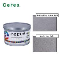 China 80 Gram Paper Printing Ink Solvent Based Offset Black Watermark Ink for sale