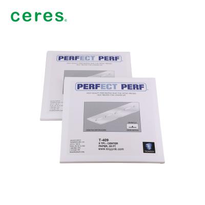 China Perfect Perf T-409 Center 16TPI Use For Tear-Off Paper for sale