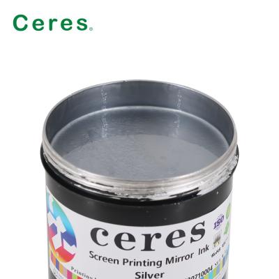 China Silver Ink Pvc Screen Mirror Printing Ink Transparent PET for sale