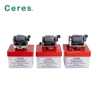 China Gto52 Offset hortizal 7 Digits Numbering Machine for sale