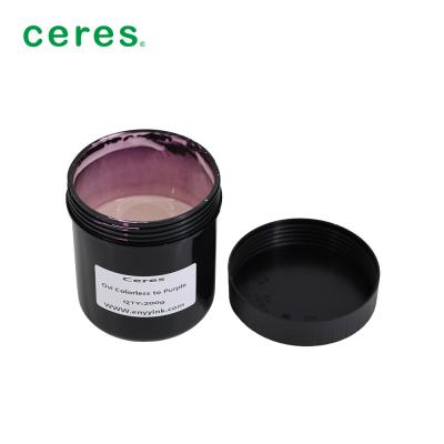 China Tinta magnética óptica variável incolor a roxo for sale