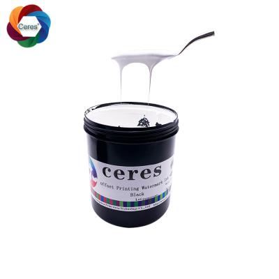 China Ceres Solvent Based Security Ink for Screen Printing Black White for sale