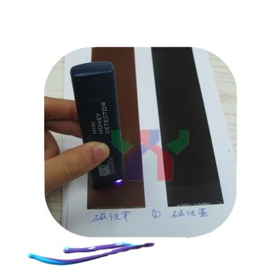 China Screen Printing Magnetic Black Ink for Security Credit Cards for sale