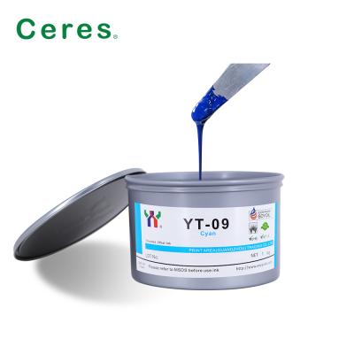 China ECO-Friendly High Concentration High Temperature Resistance Offset Printing Ink for Sheet-Fed Applications for sale