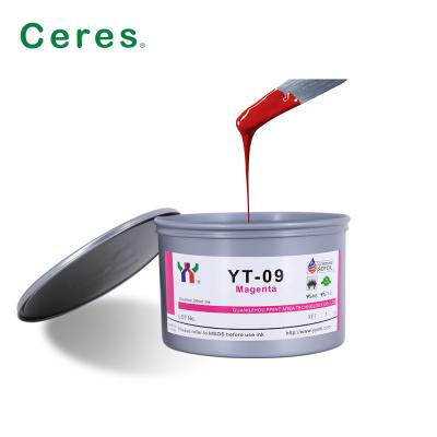 China ECO-Friendly High Concentration High Temperature Resistance Offset Printing Ink for Sheet-Fed Applications for sale