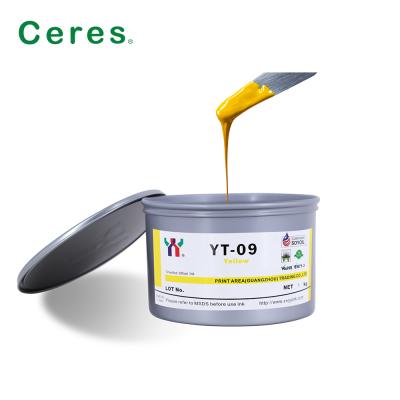 China ECO-Friendly High Concentration High Temperature Resistance Offset Printing Ink for Sheet-Fed Applications for sale