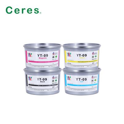 China ECO-Friendly High Concentration High Temperature Resistance Offset Printing Ink for Sheet-Fed Applications for sale