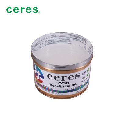 China Solvent Based Offset Printing Ink for Express Bill in 1kg/can White Color for sale