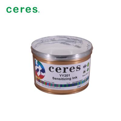 China Solvent Based Offset Printing Ink for Express Bill in 1kg/can White Color for sale